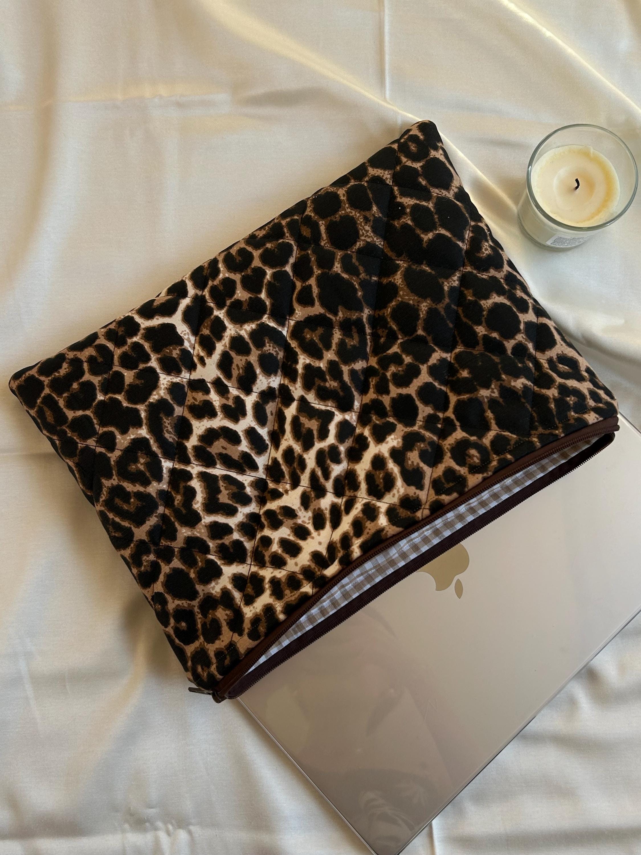 Leopard Laptop Bag- Laptop Bag- Animal Print Laptop Bag, Laptop Sleeve ...