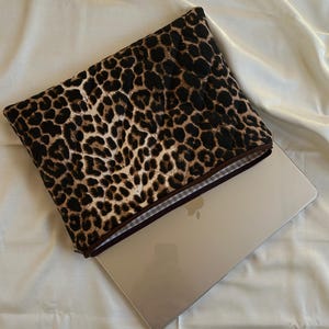 Leopard Laptop Bag- Laptop Bag- Animal Print Laptop Bag, Laptop Sleeve ...