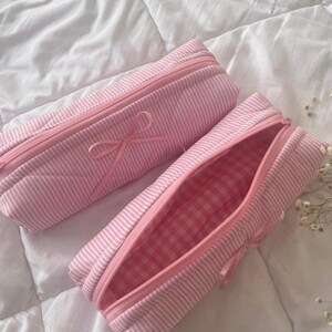 Pink Pencil Case- Cute Pencil Case- Pencil Pouch - Etsy