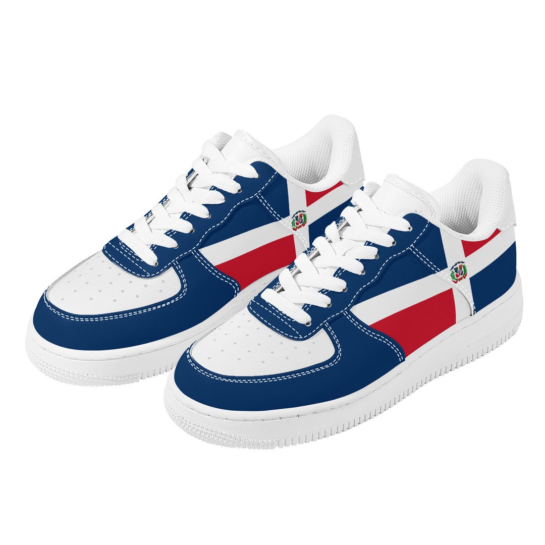 Dominican Republic Flag Shoes Low-top Sneaker Cute Kicks Dominican ...