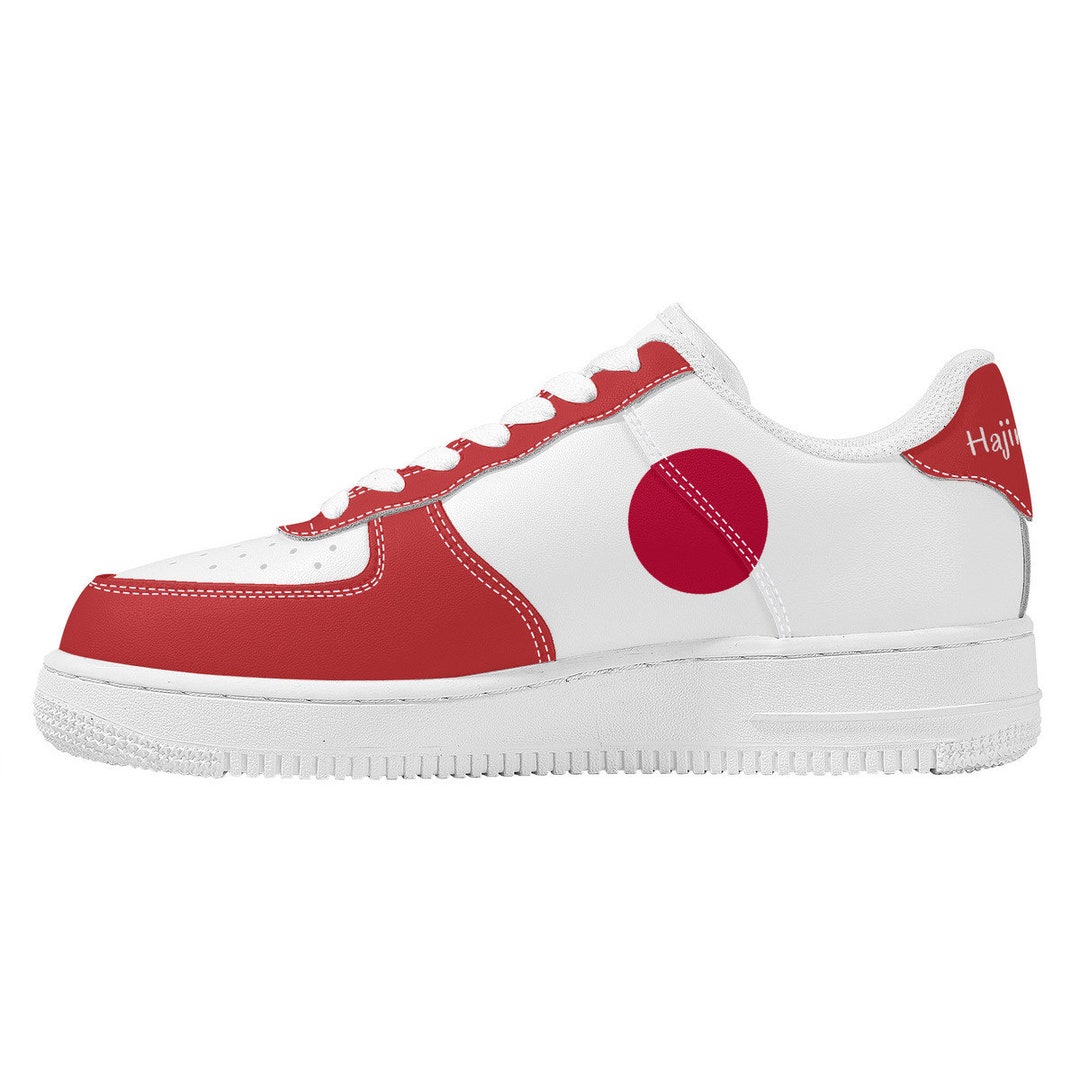 Japanese Flag Sneaker Japanese Flag Shoe Casual Kicks Low Top Shoe Cute ...