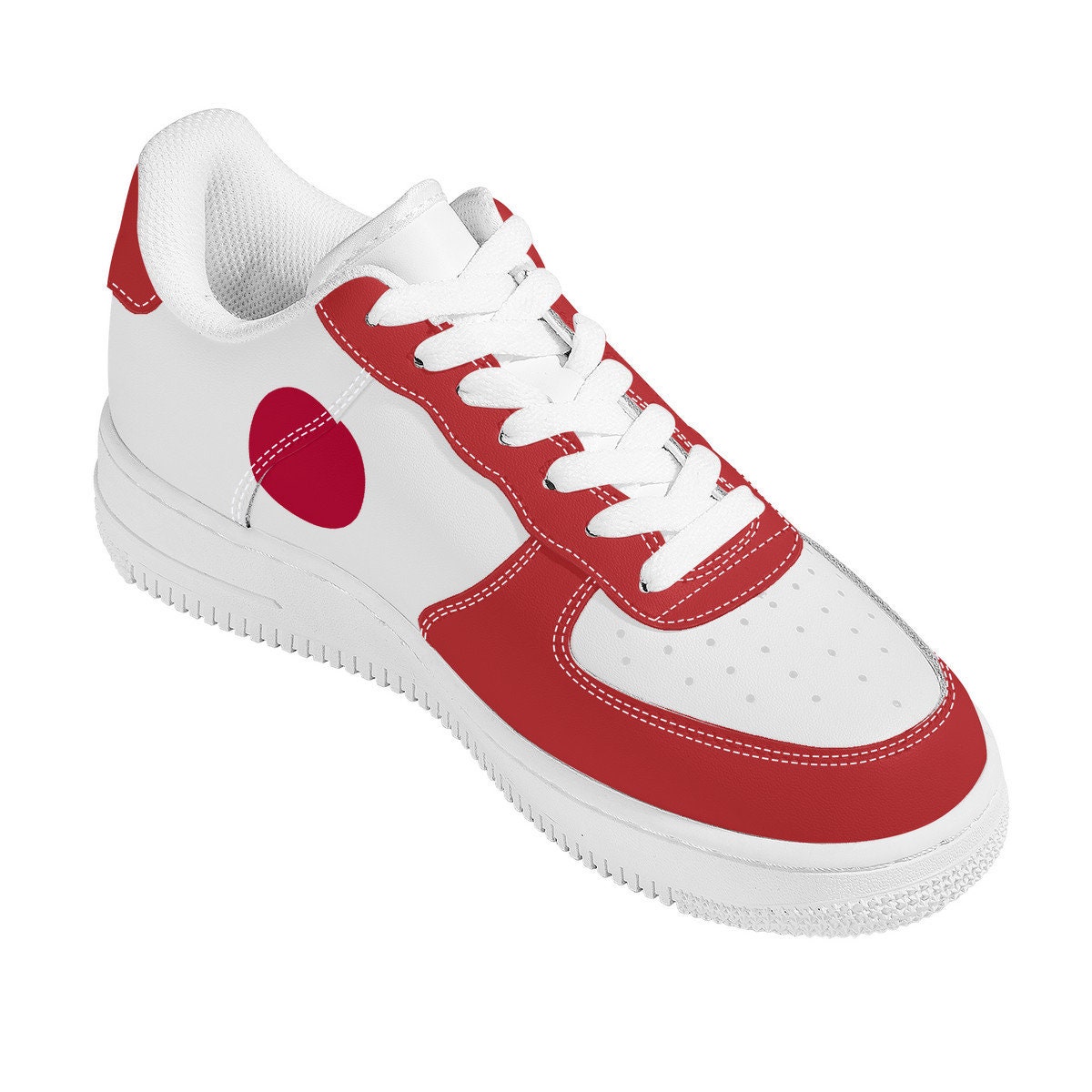 Japanese Flag Sneaker Japanese Flag Shoe Casual Kicks Low Top Shoe Cute ...