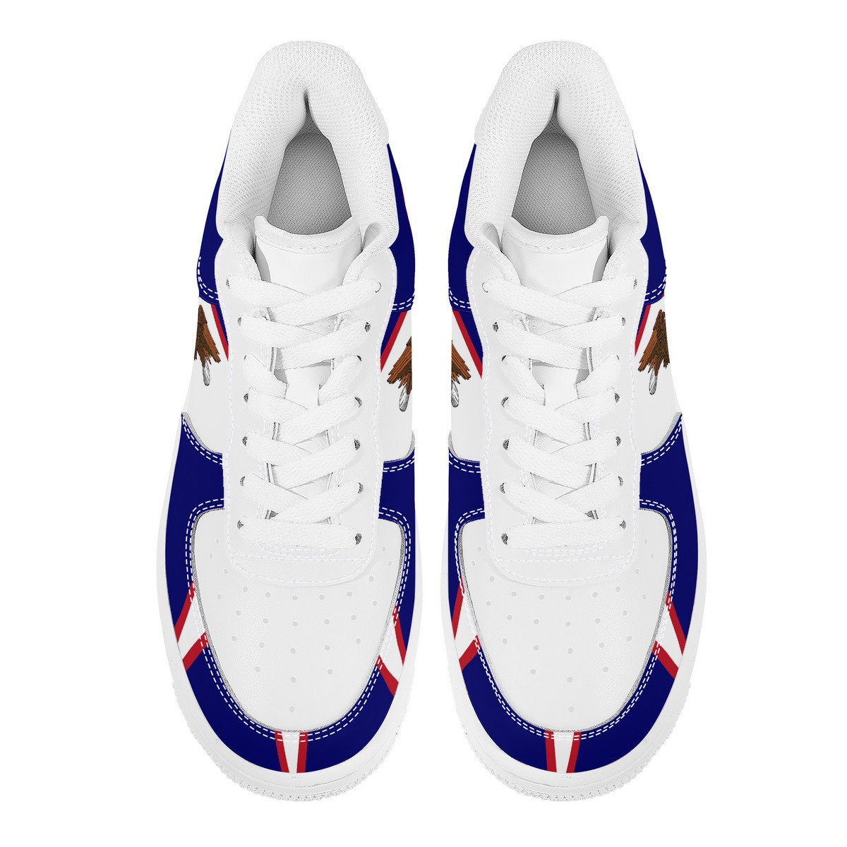 American Samoa Flag Shoe Samoan Low-top Sneaker Uso Pride Samoan ...