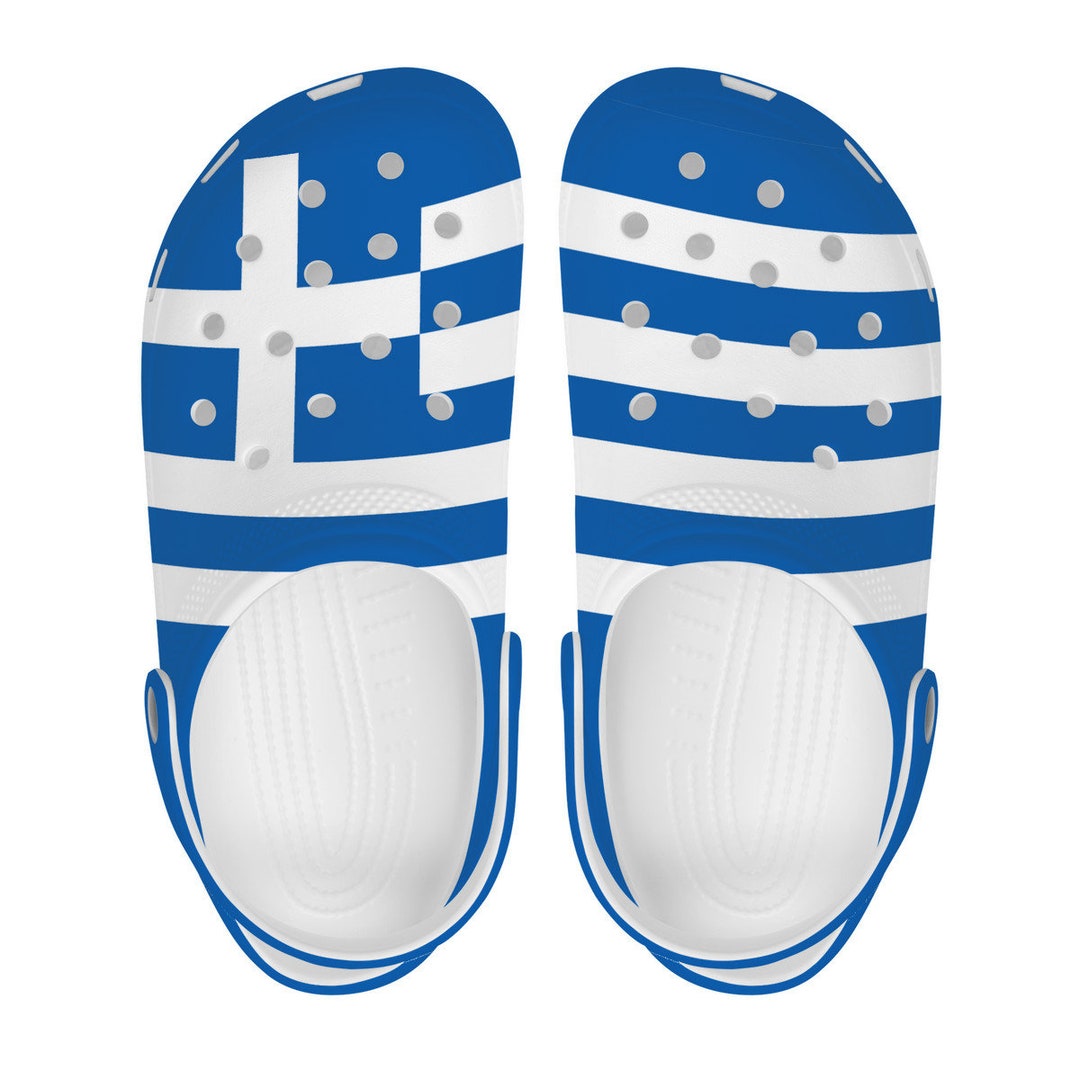 Greek Crocs Clogs - Etsy