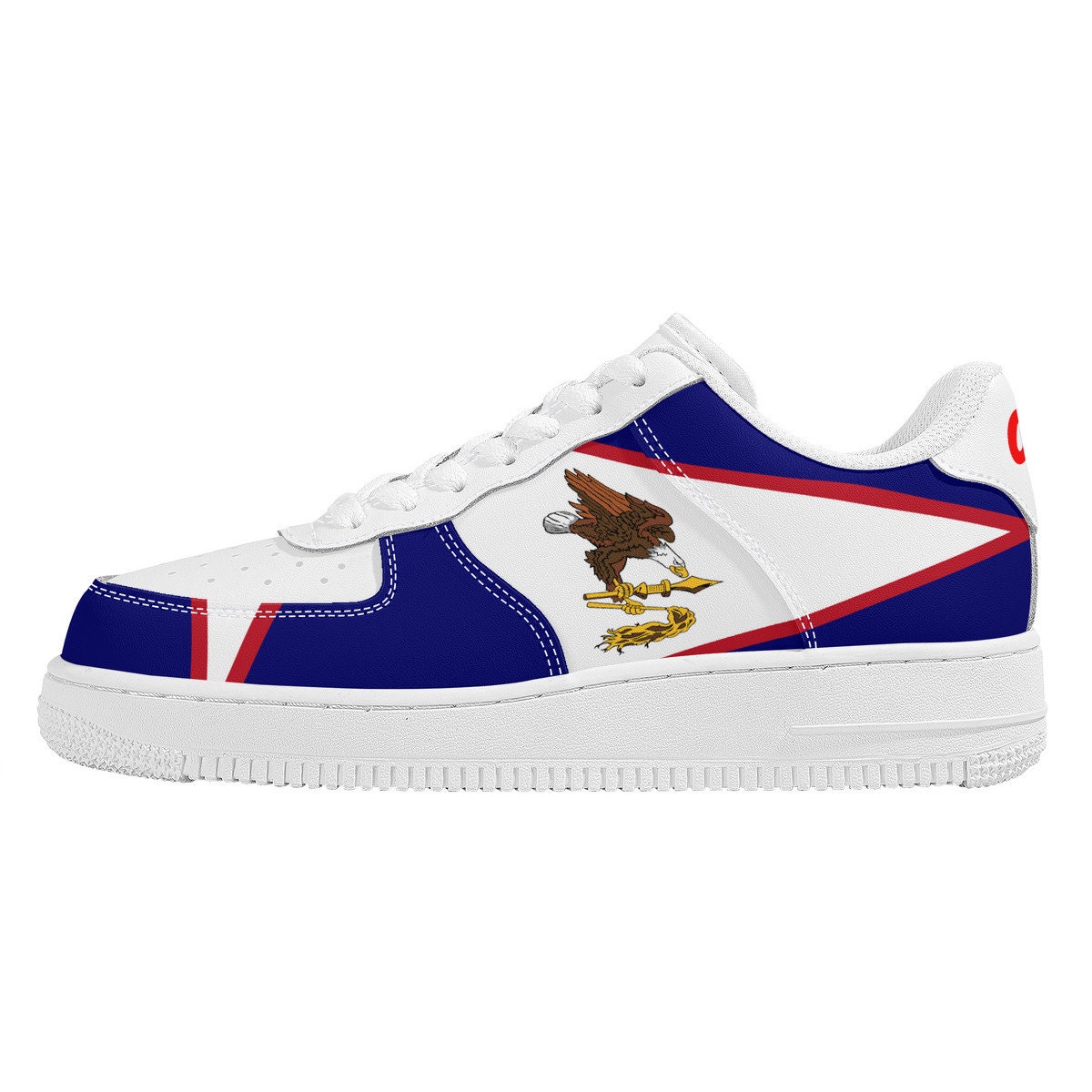 American Samoa Flag Shoe Samoan Low-top Sneaker Uso Pride Samoan ...