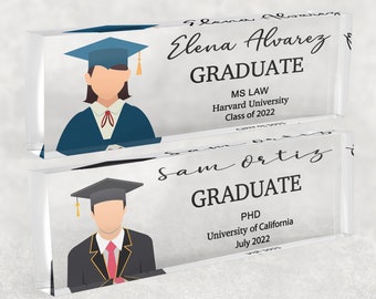 Phd Name Plate for Desk - Etsy