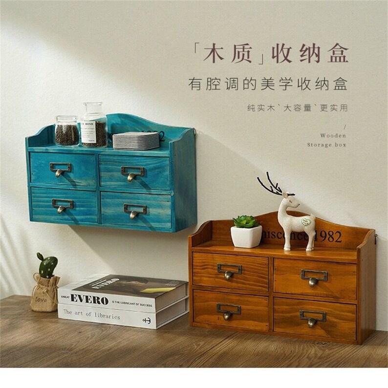 Drawer Drawer Type Drawer Partition Multi-level Office Desk - Etsy