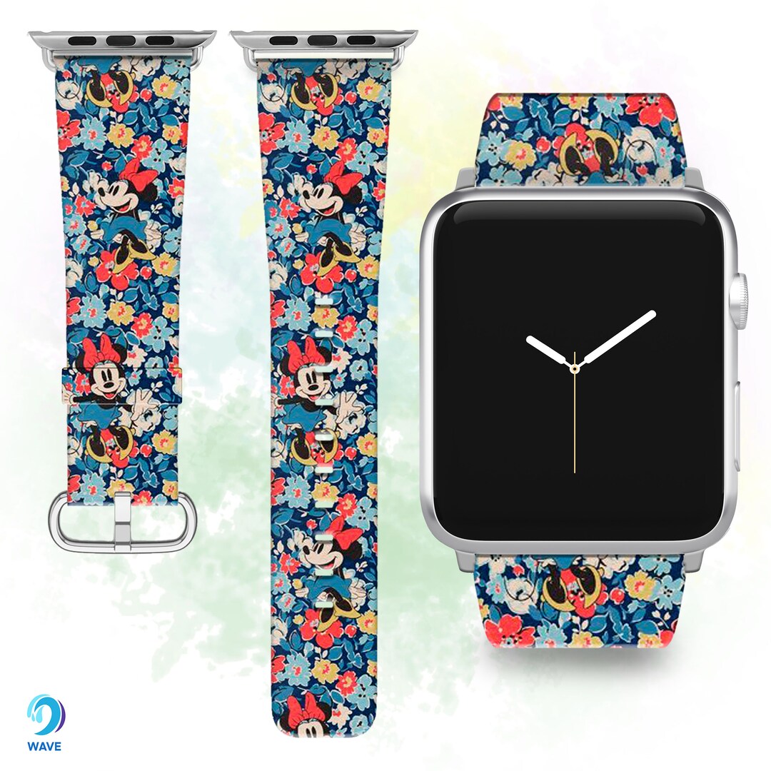 Minnie Mouse Iwatch Series 1 2 3 4 5 6 7 8 9 Band Mickey Mouse Apple ...