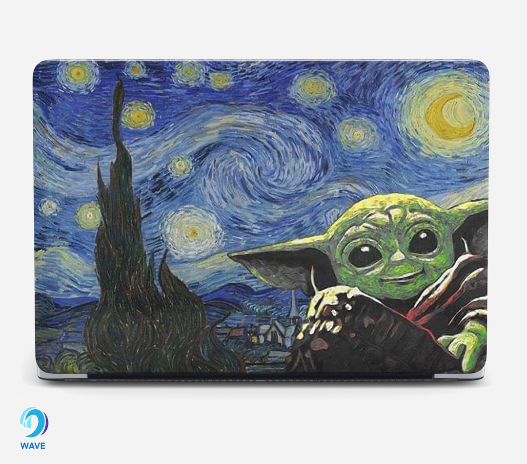 Baby Yoda 2024 Mac Air M3 A3113 A3114 Van Gogh 2023 A2780 A2779 2022 M2 ...