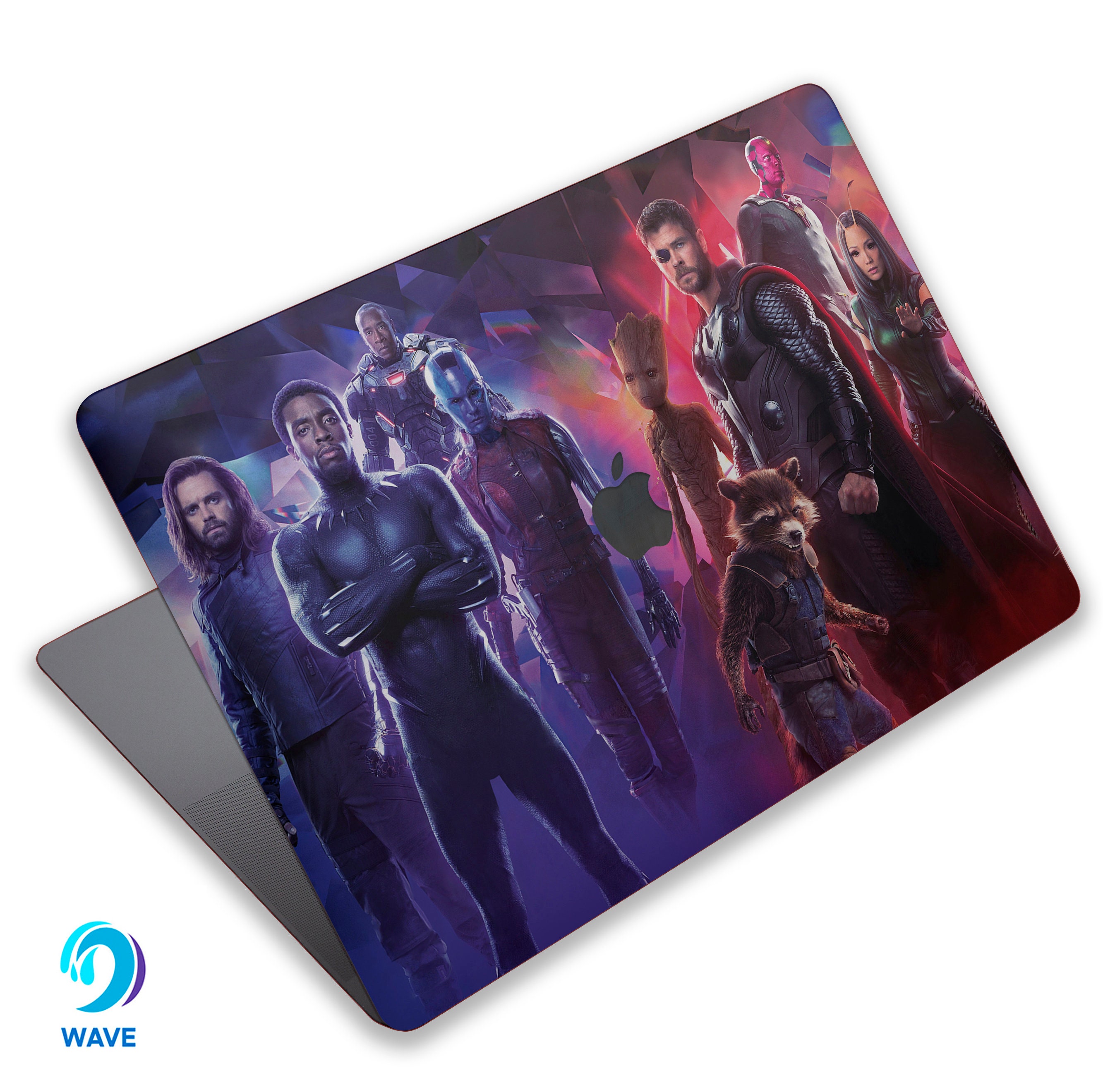 Marvel 2023 A2780 A2779 Avengers 2022 M2 A2681 Guardians Laptop Skins ...