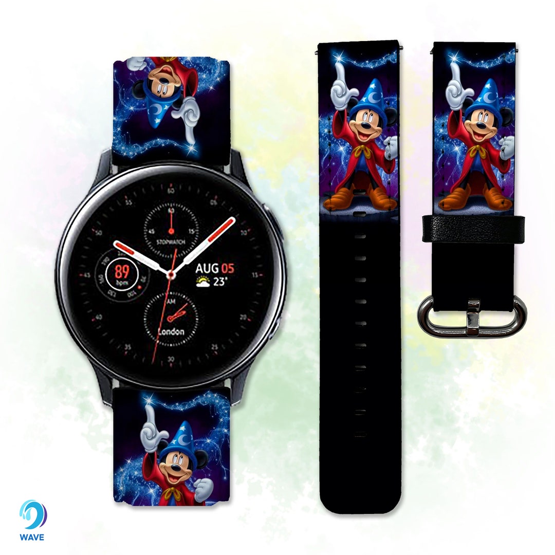 Mickey Mouse Galaxy Watch 3 4 5 6 7 Pro Disney Samsung Watch 4 Gear S2 ...