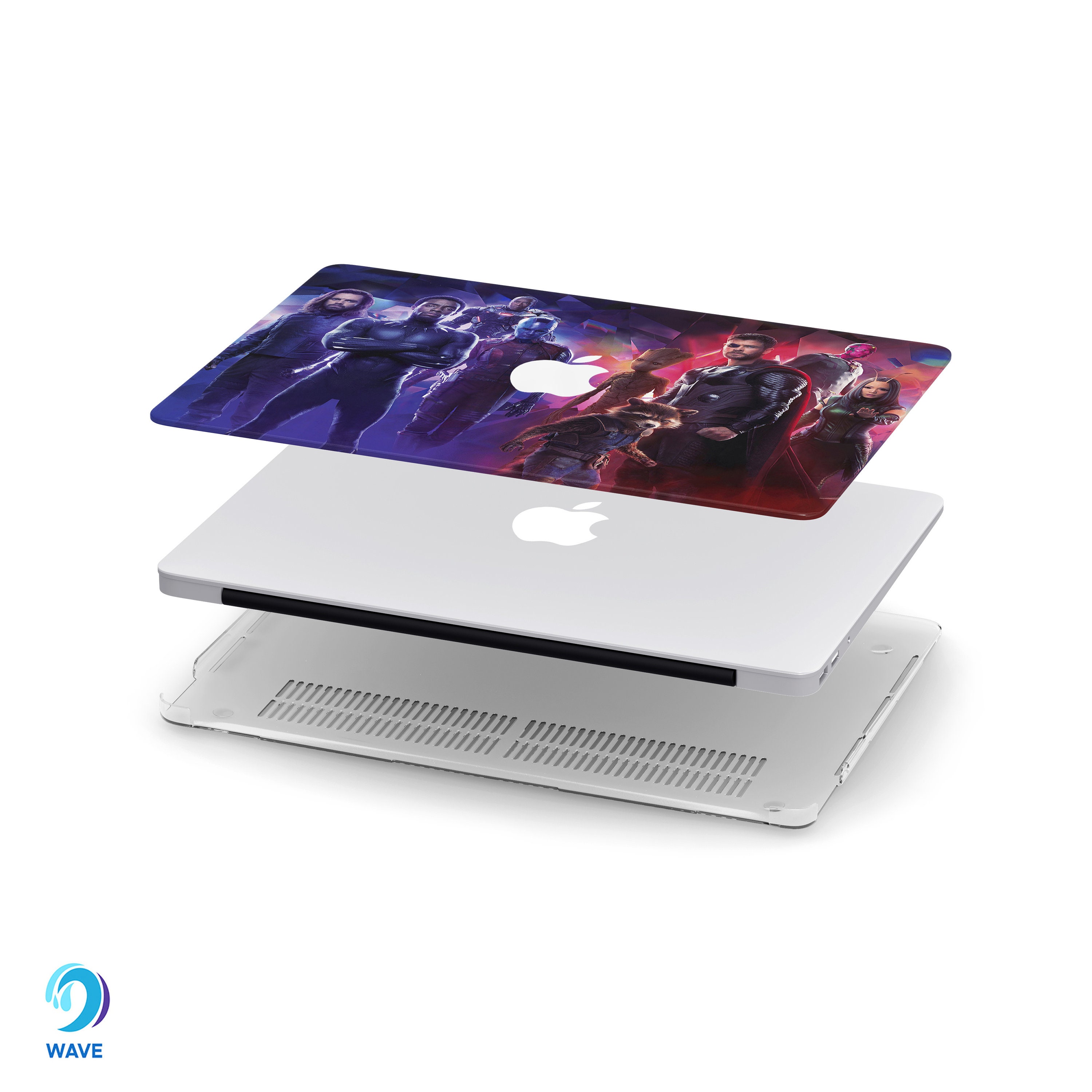 Marvel 2023 A2780 A2779 Avengers 2022 M2 A2681 Guardians Laptop Skins ...