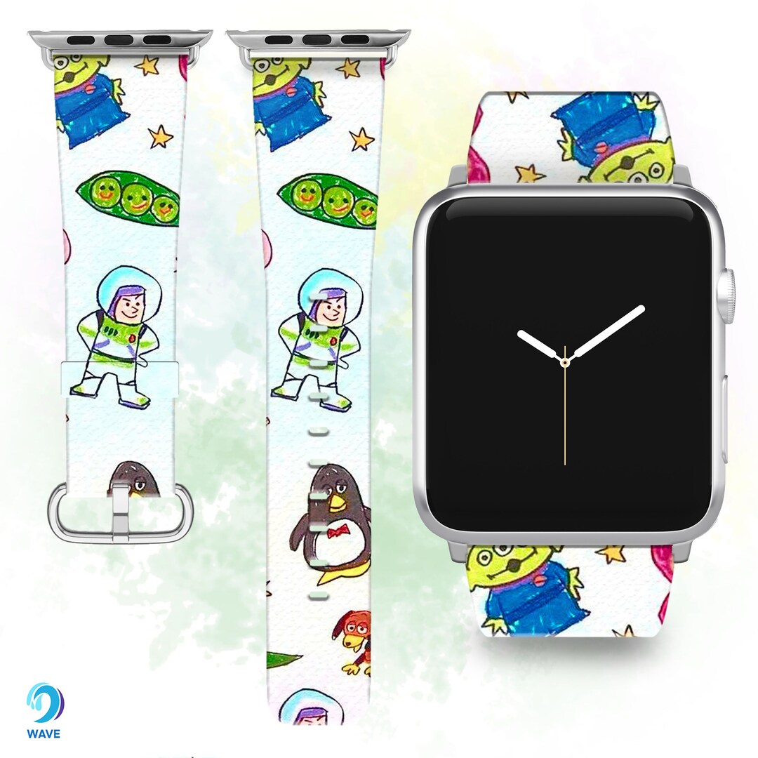 Toy Story Apple Watch Band: PU Leather Iwatch Strap - Etsy