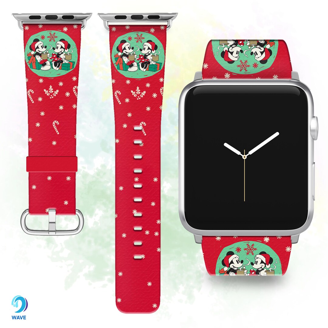 Disney Iwatch Series 11 10 9 8 7 6 5 4 3 2 1 Band Minnie Mouse Apple ...