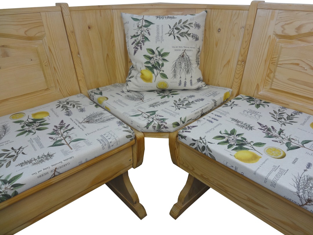 Corner Bench Cushions, Upholstered Cushions for Benches, Chairs and ...