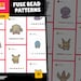 151 Pokemon Perler Bead Patterns | Kanto Region Collection | Easy Fuse ...