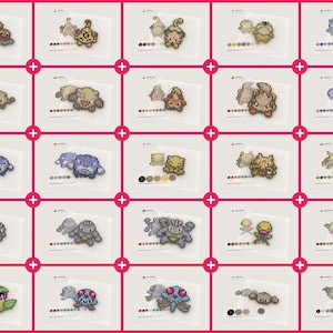 151 Pokemon Perler Bead Patterns | Kanto Region Collection | Easy Fuse ...