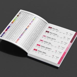 The Floss Handbook - DMC Color Chart | Conversion Tables for Anchor ...