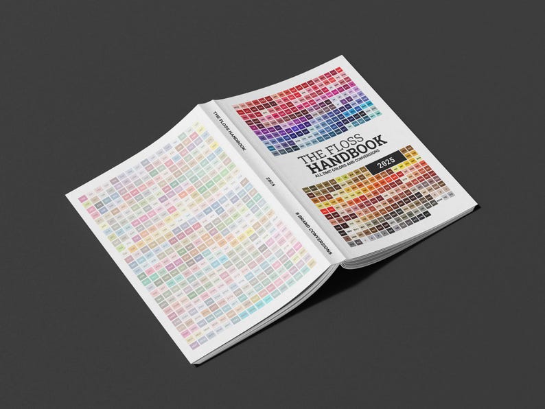 The Floss Handbook - DMC Color Chart | Conversion Tables for Anchor ...