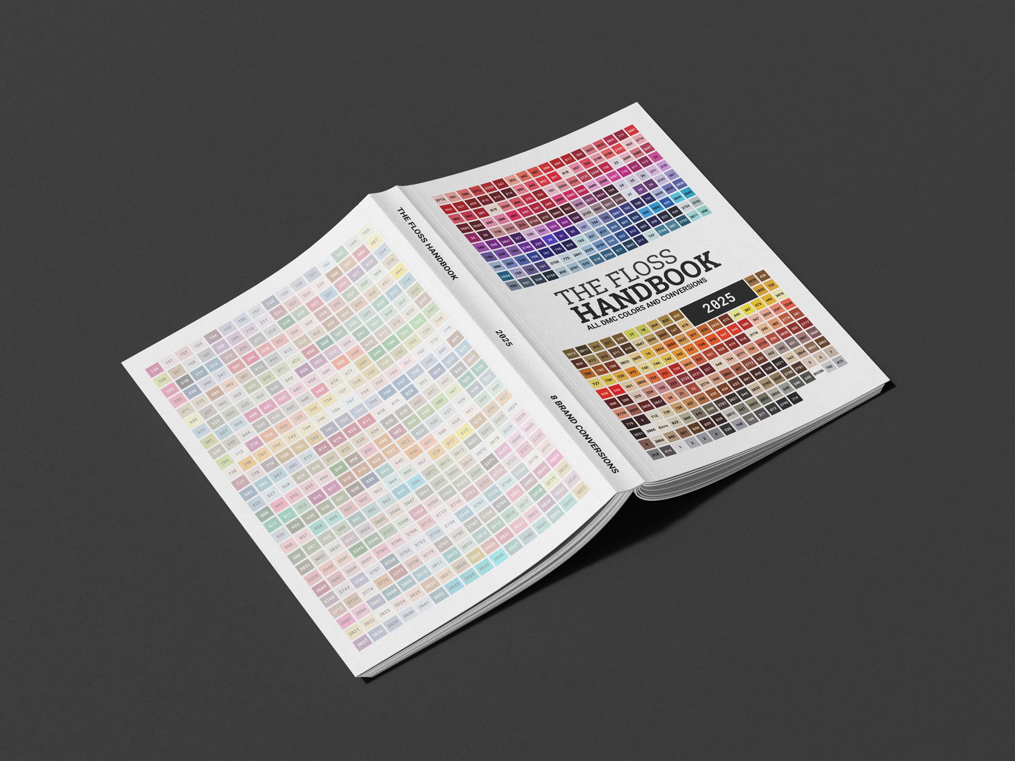 The Floss Handbook - DMC Color Chart | Conversion Tables for Anchor ...