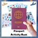 Fun Passport Activity Book for Kids - Explore 18 Countries, Learning ...
