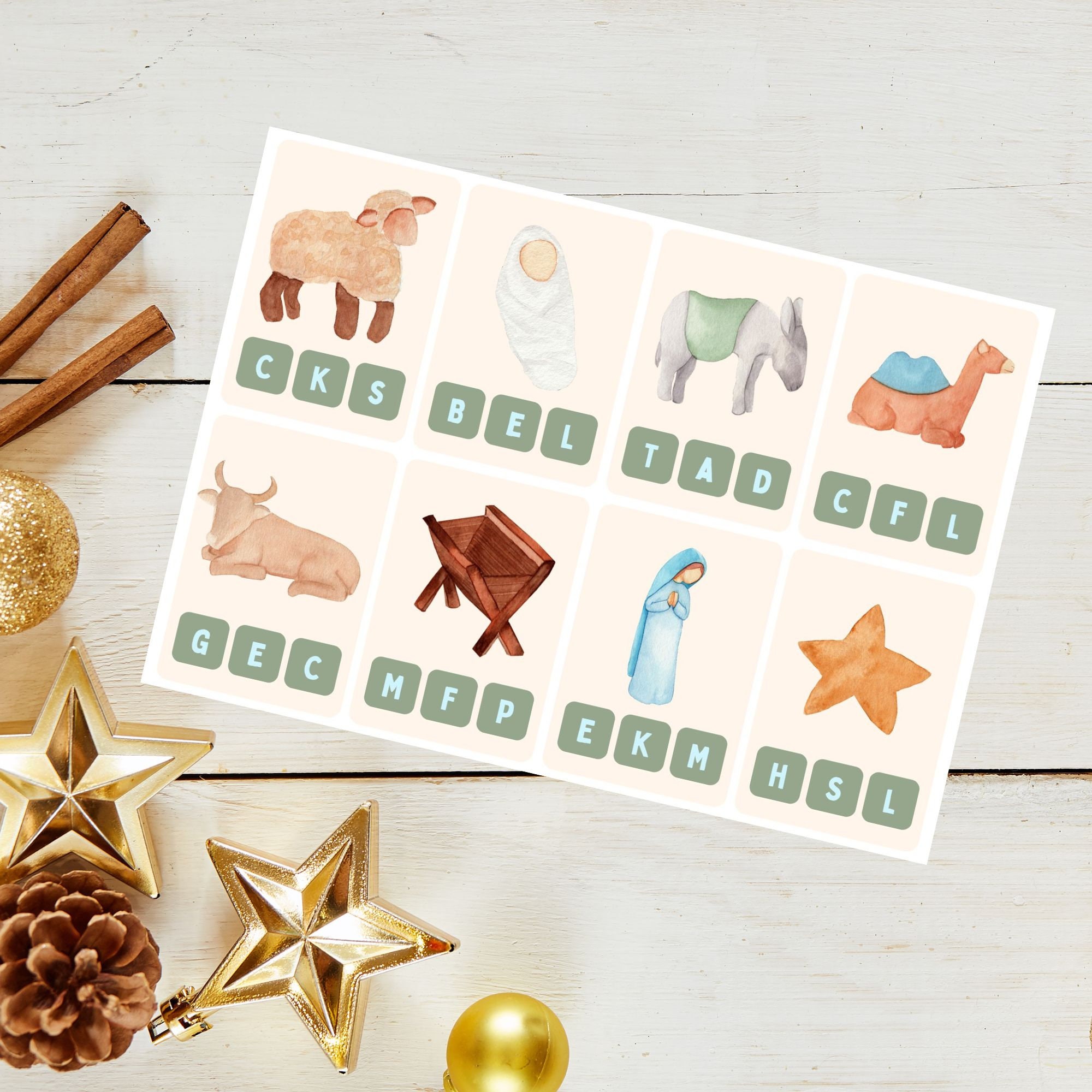 Christmas Nativity Color and Activity Pages for Kids, Nativity Games ...