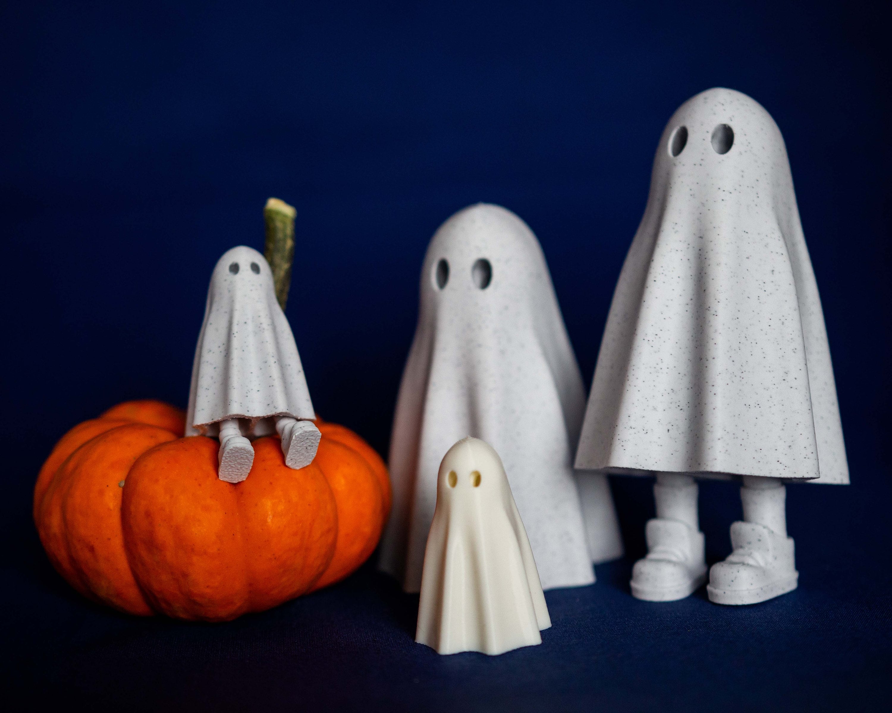 Spooky Ghost With Hidden Legs 3D Printed Cute Halloween Ghost - Etsy UK