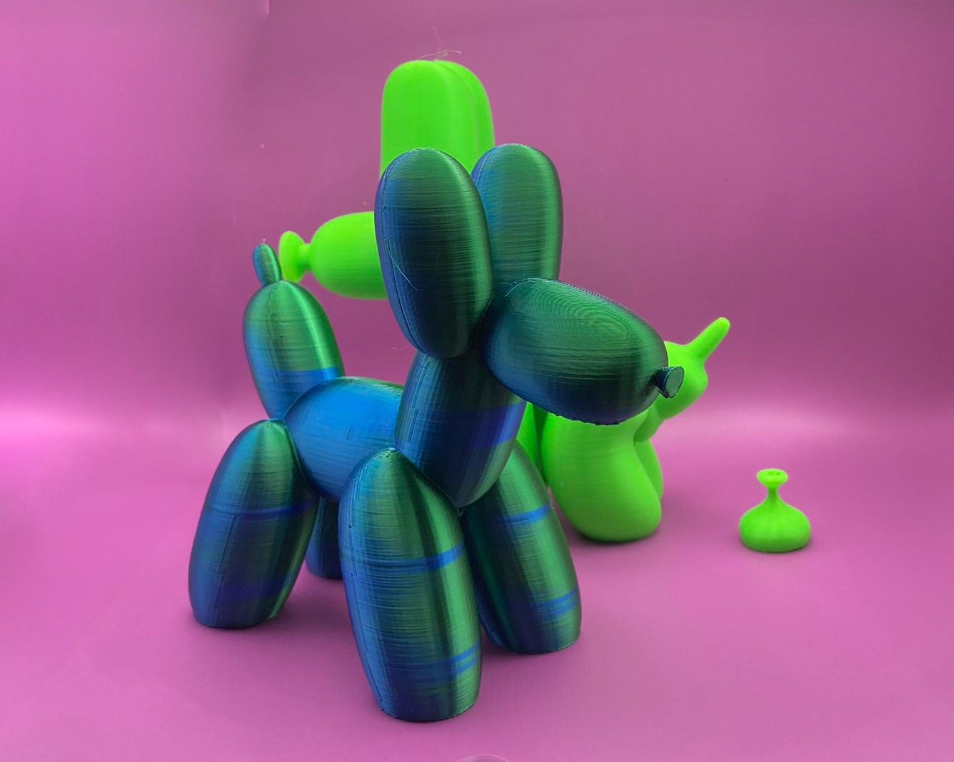 Pooping Balloon Dog Sculpture Balloon Dog Statue Pop Art Home Funny ...