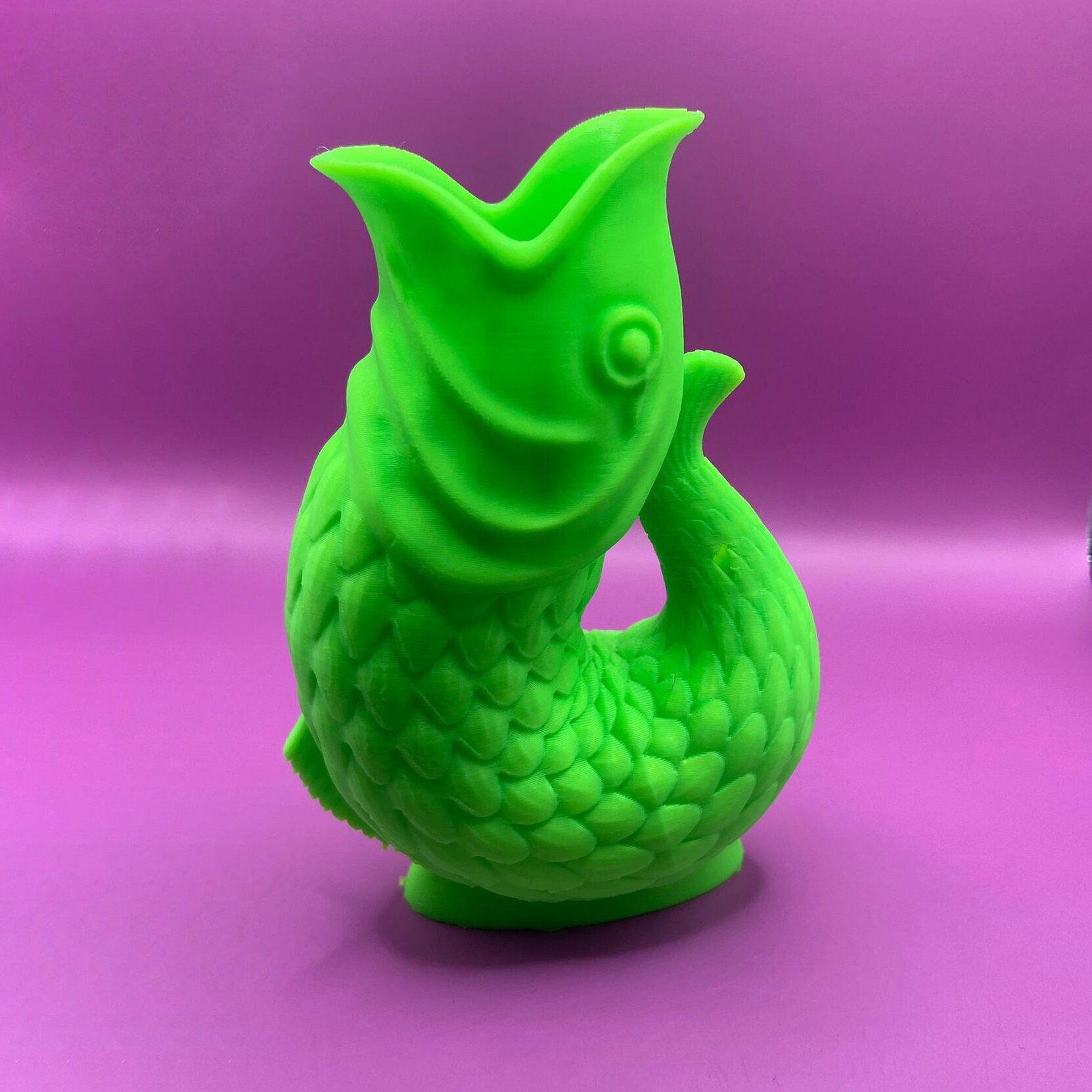 Gluggle Jug Inspired, Fish Decor, 5 Sizes, Candlestick Holder, Fish Jug ...