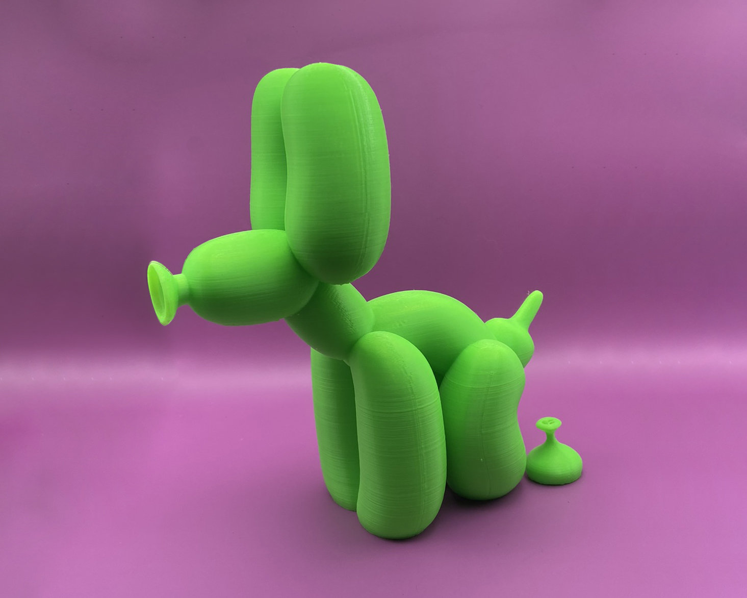 Pooping Balloon Dog Sculpture Balloon Dog Statue Pop Art Home Funny ...