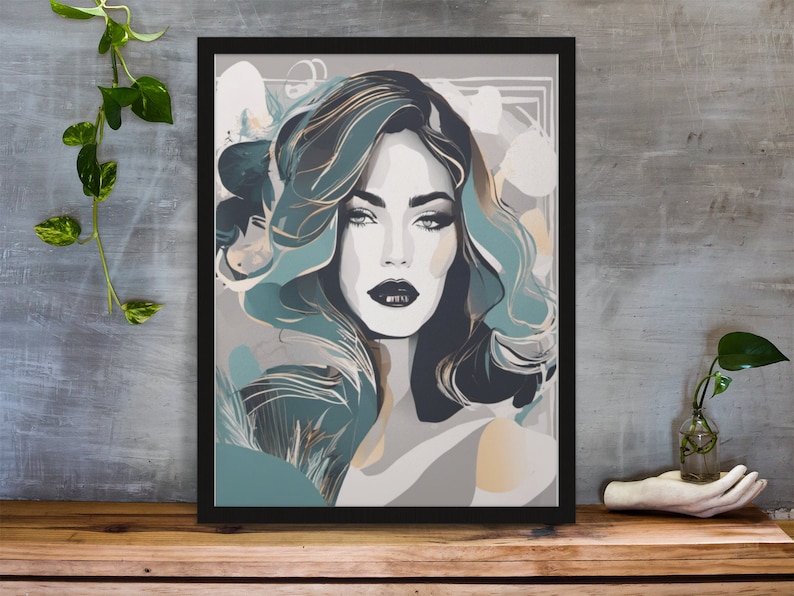 Femme Fatale Poster Printable Art Wall Art - Etsy