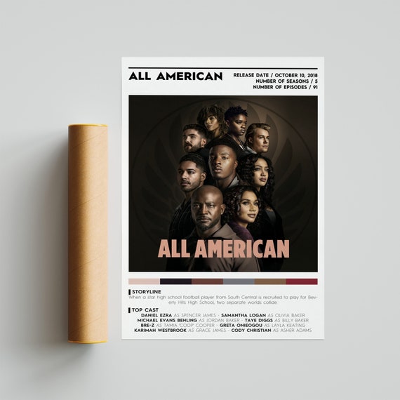All American (Daniel Ezra, Taye Diggs) TV Show Poster | atelier-yuwa ...