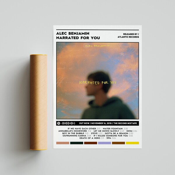 Alec Benjamin Poster - Etsy