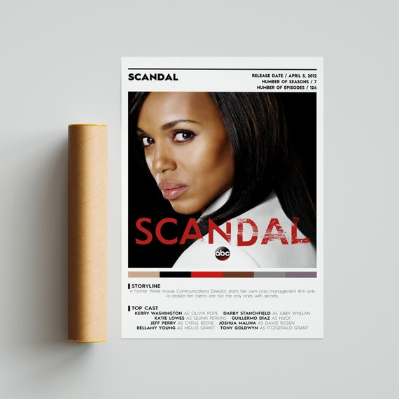 Scandal Tv Poster