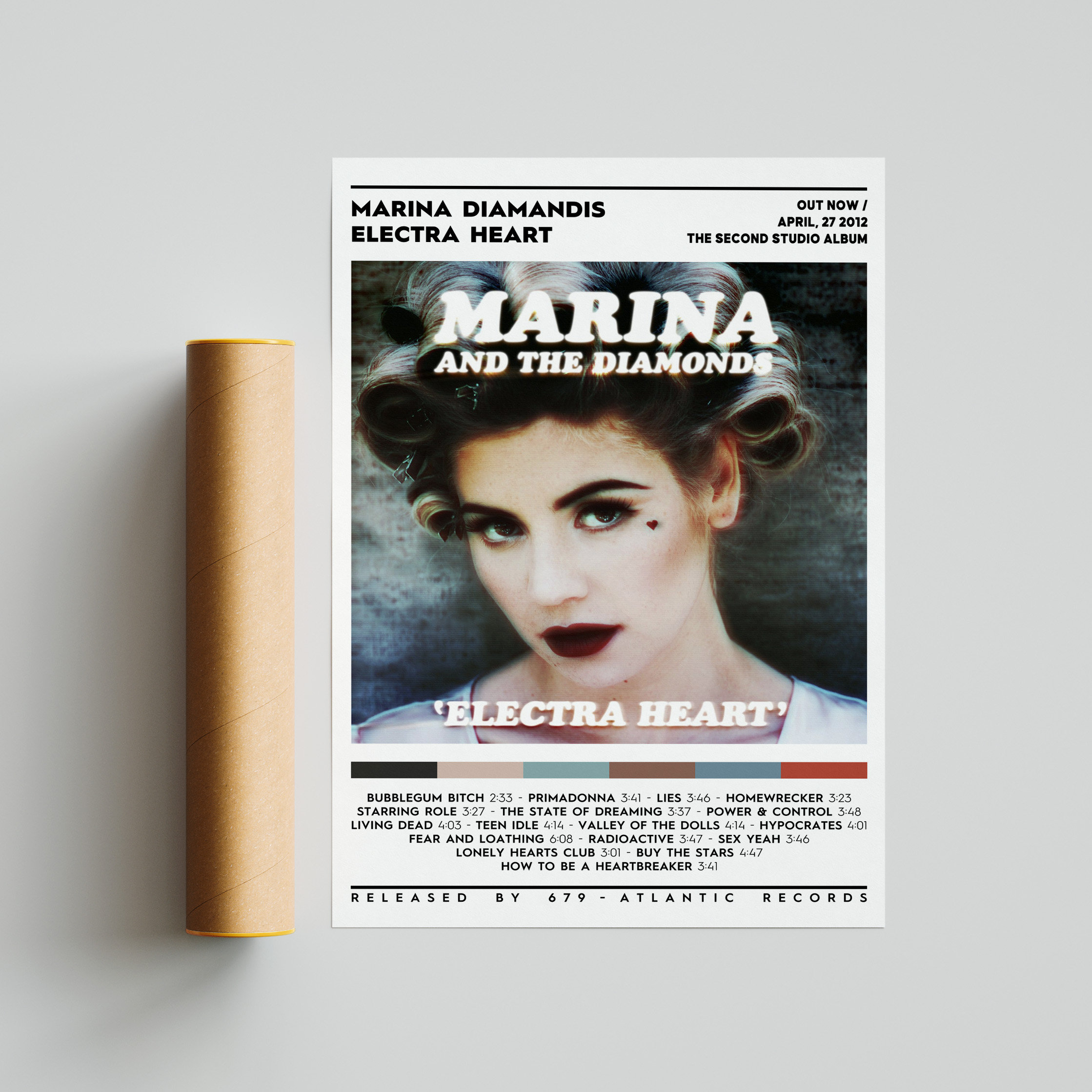Marina And The Diamonds Electra Heart Tracklist
