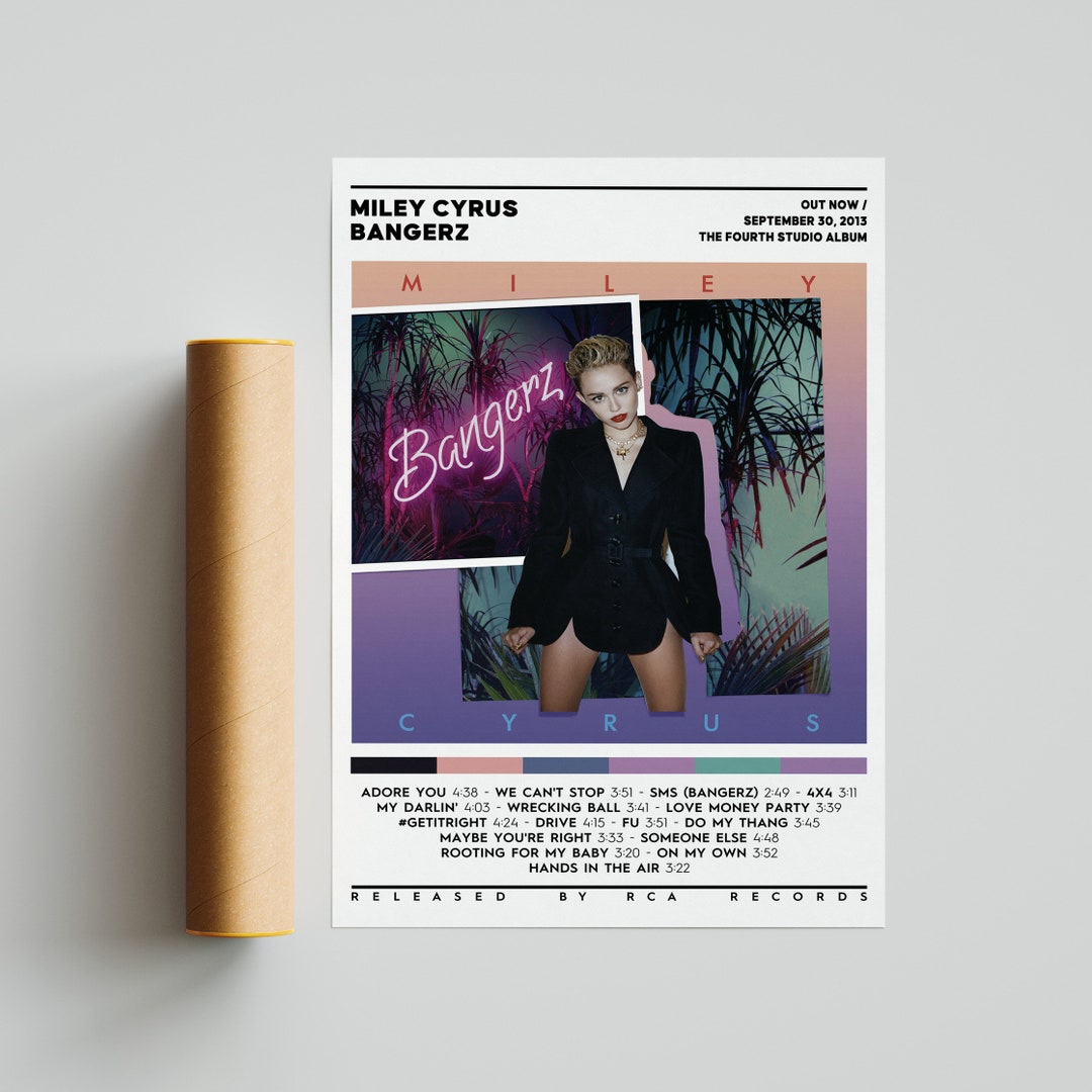 We Cant Stop Miley Cyrus Album Cover