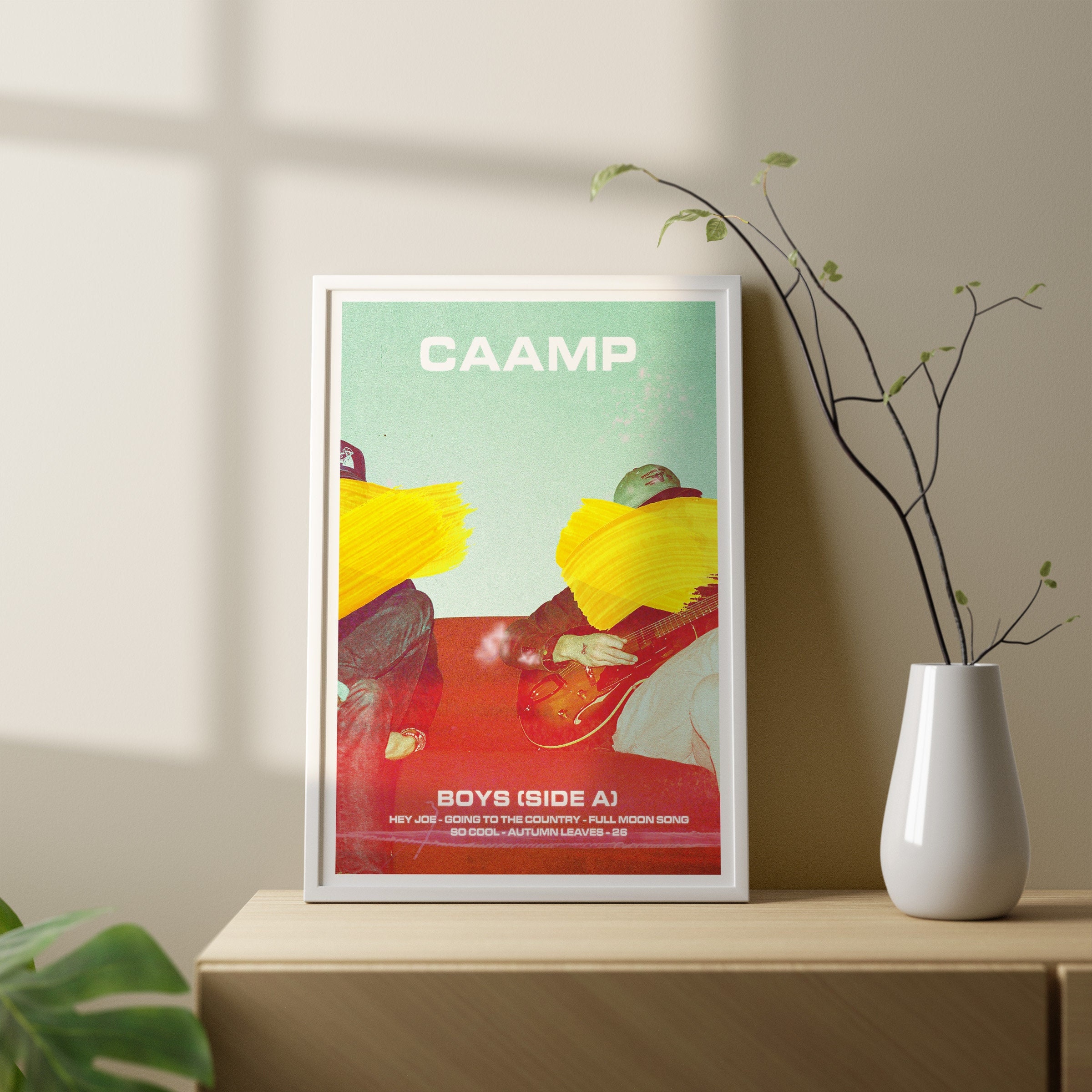 Caamp Boys (Side A) Album Poster sold by ChaZhan | SKU 24734483 | 25% ...