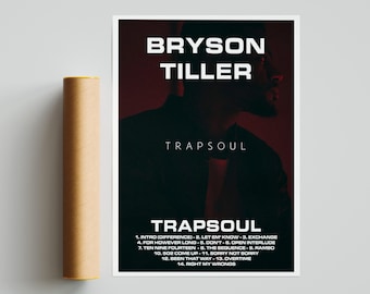 Bryson Tiller Trapsoul Poster - Etsy