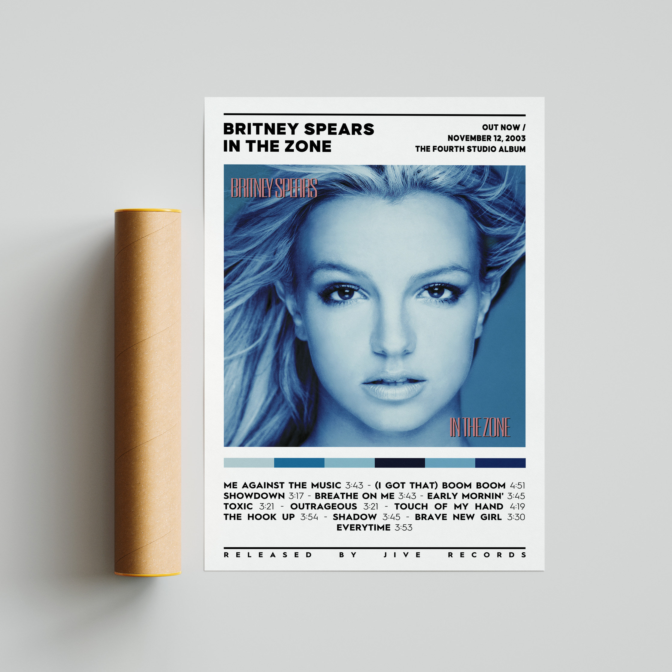 In The Zone Album Cover