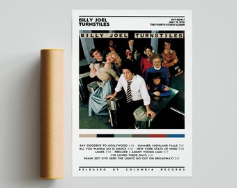 Billy Joel Poster - Etsy