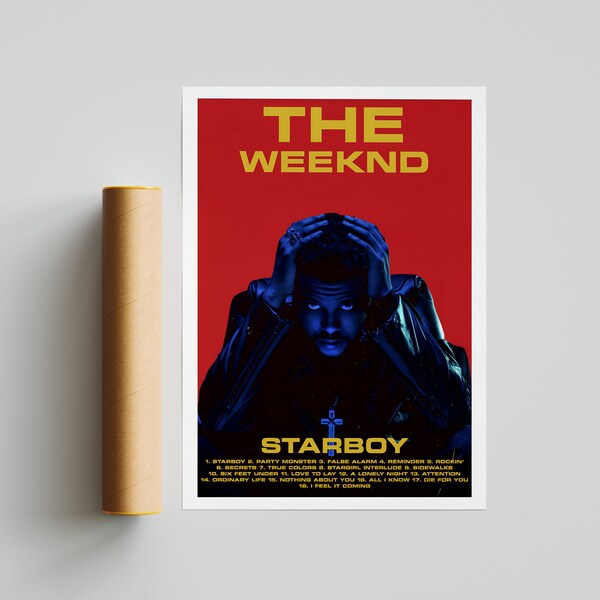 Poster of Thursday the Weeknd - Etsy
