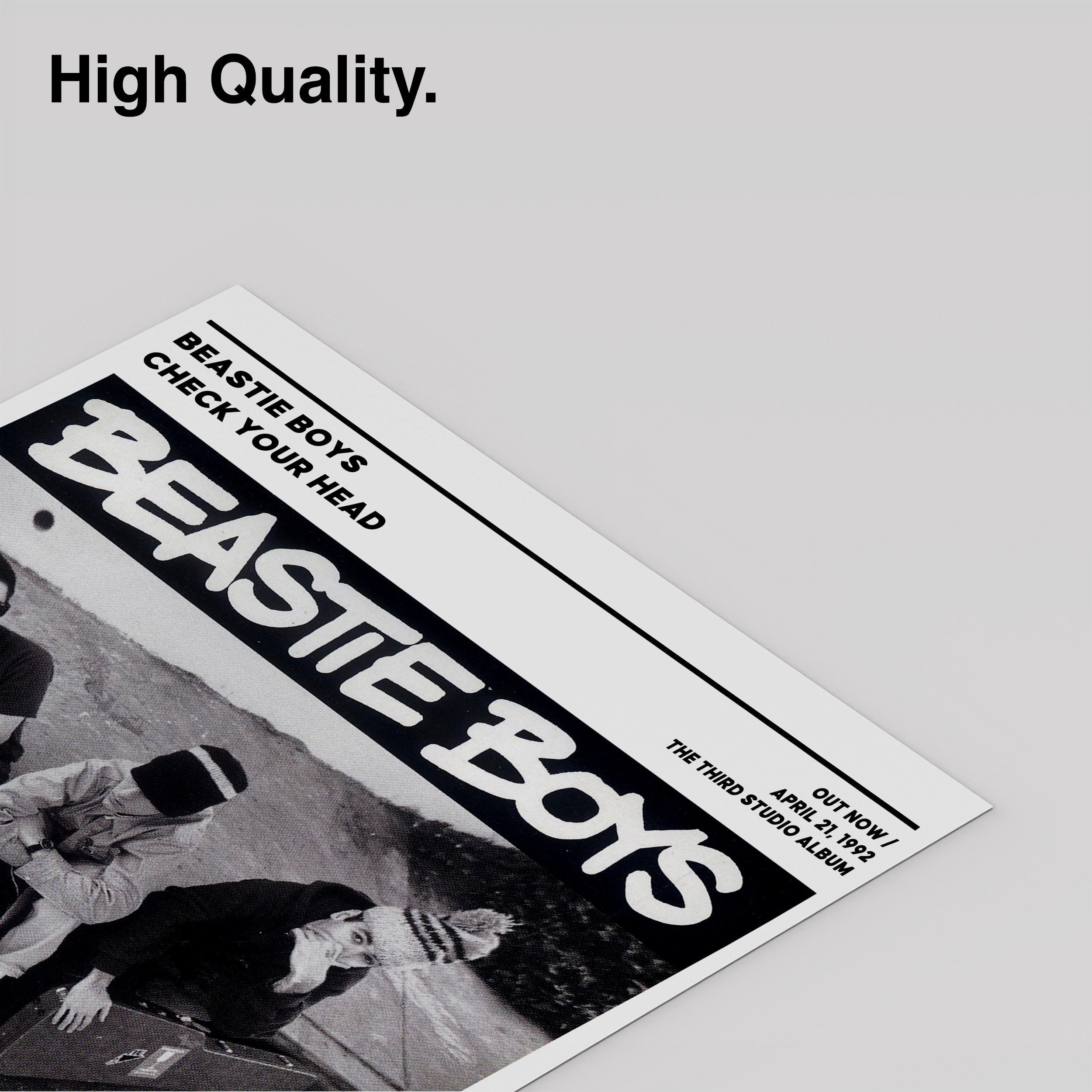 Beastie Boys - Check Your Head Album Poster Designed & Sold By Daisy