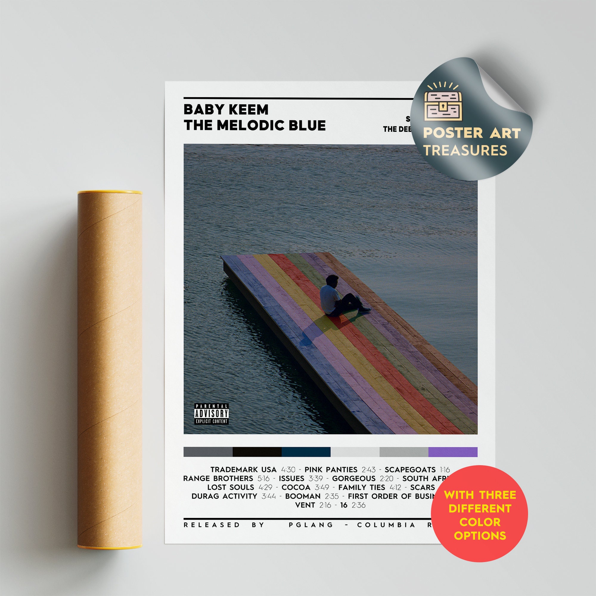 Baby Keem - The Melodic Blue | Album Cover Poster Starting at $12.99 By ...