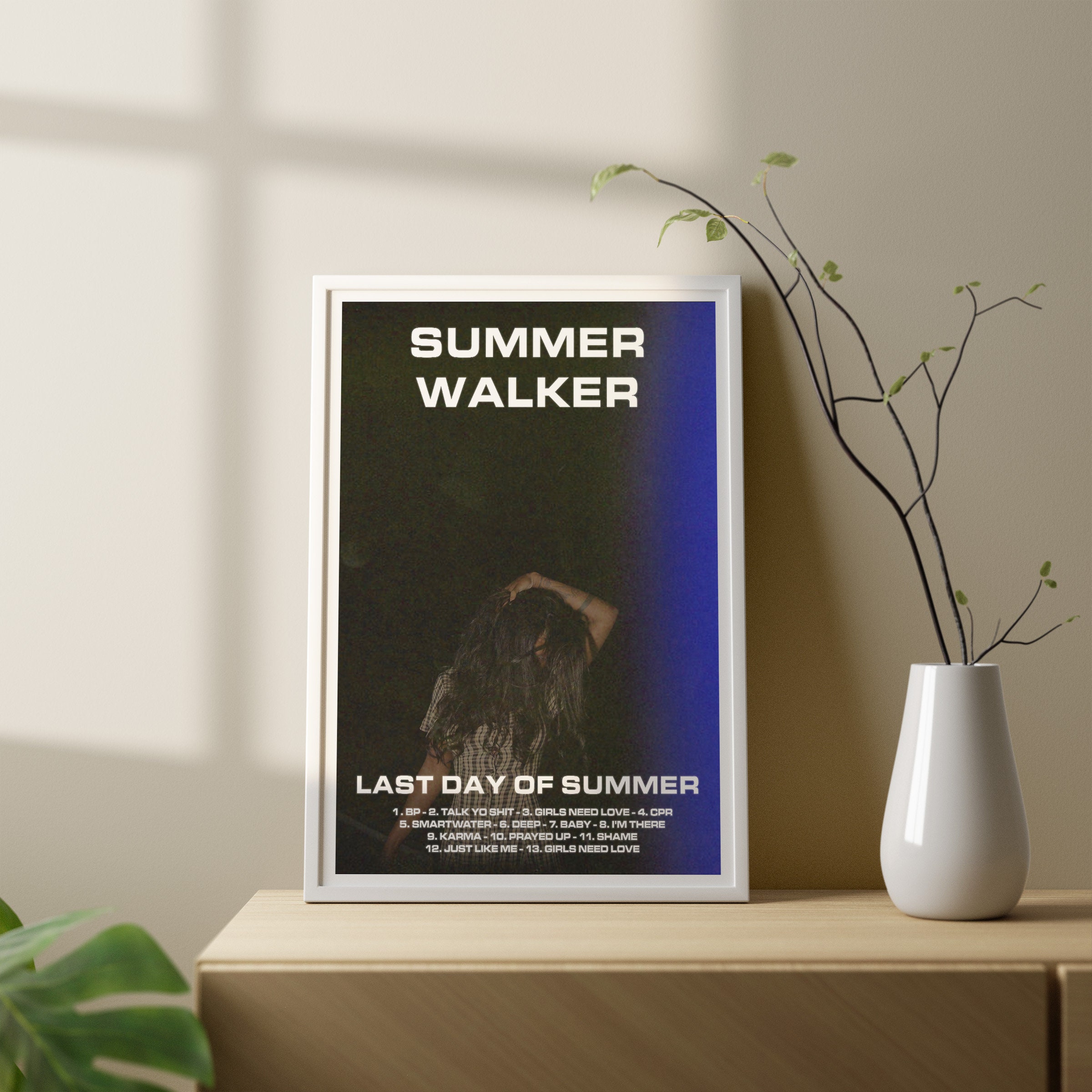 Summer Walker - Last Day Of Summer Album Poster