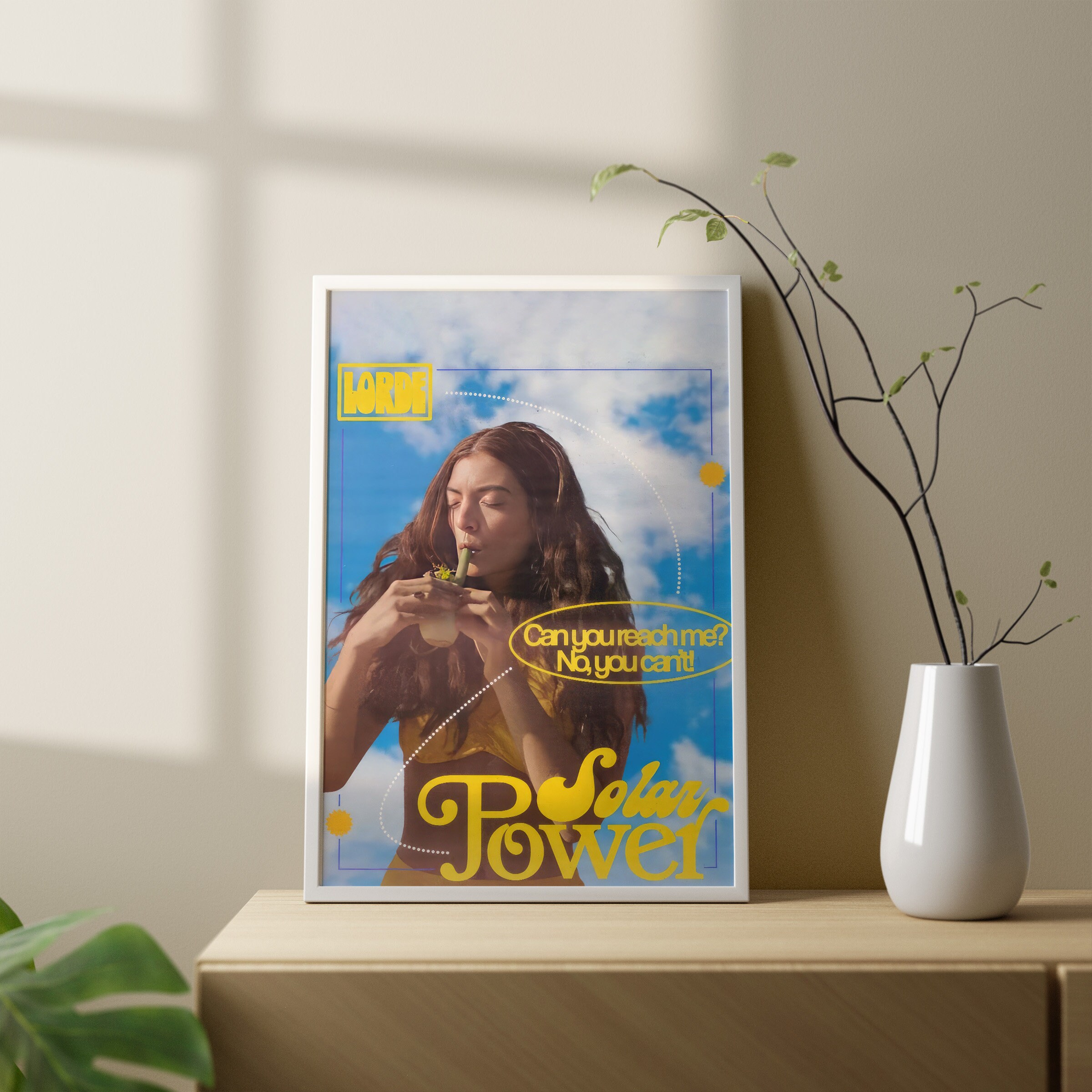 Lorde - Solar Power Album Poster / Room Decor / Music Decor / Music ...