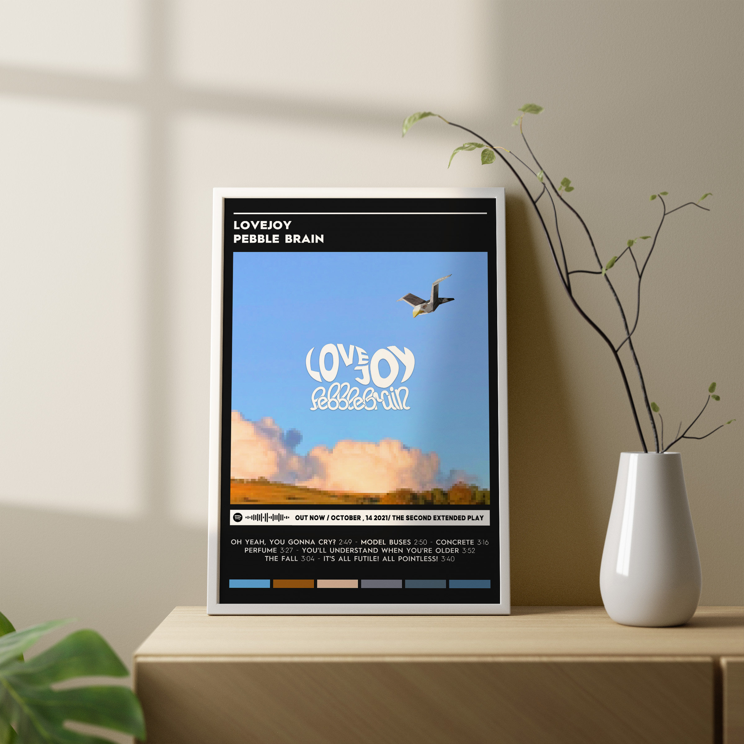 Lovejoy - Pebble Brain Album Cover Poster / Room Decor sold by Mila ...