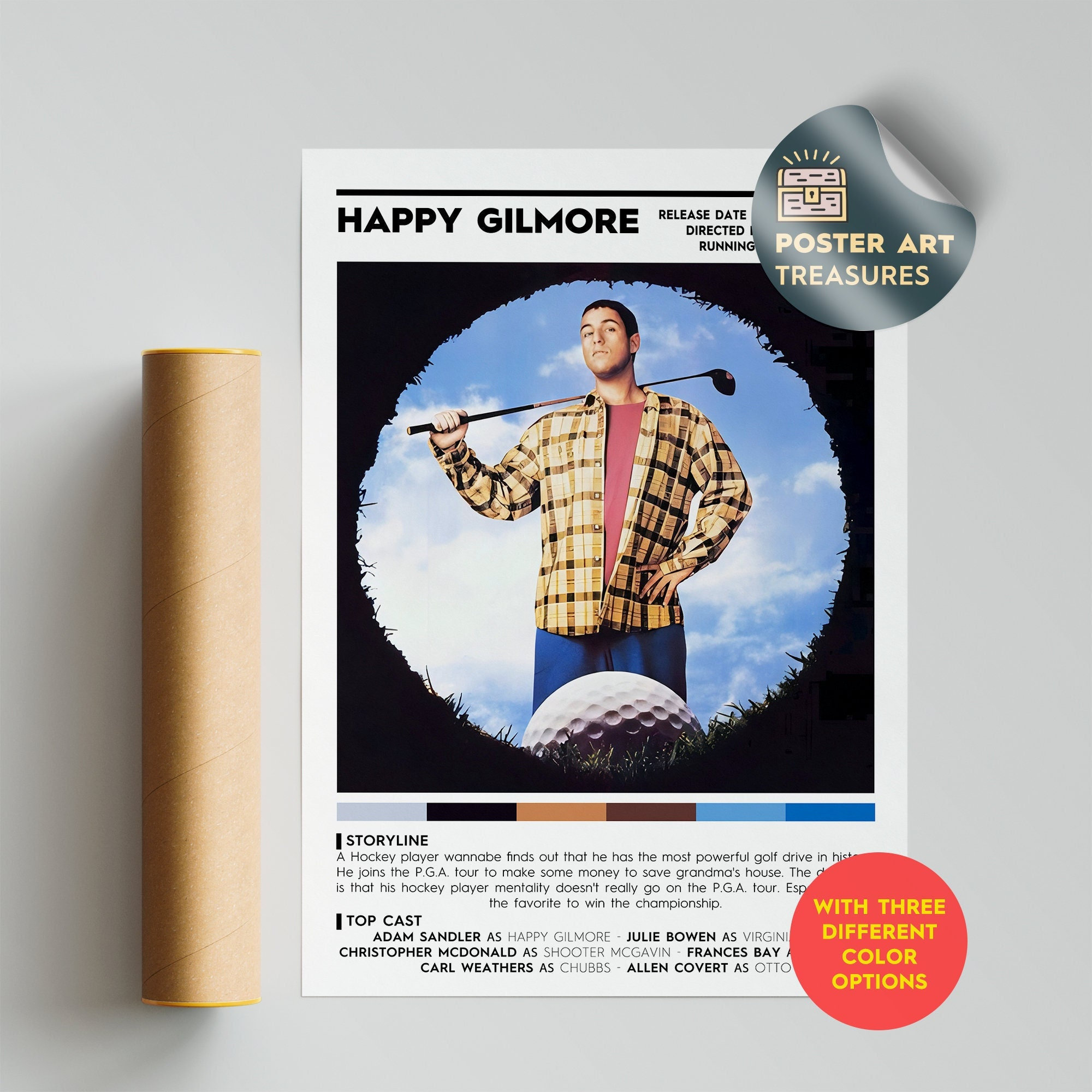 Happy Gilmore Movie Poster