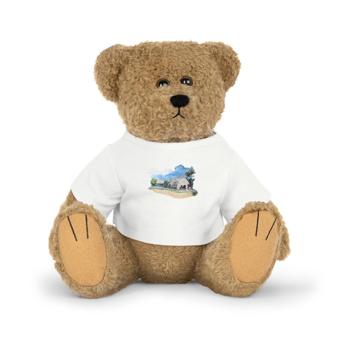 The Quilt Hut / Polynesian Cultural Center / Plush Toy With T-shirt - Etsy