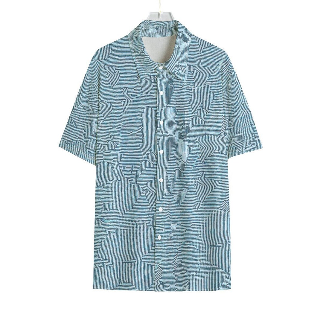 Maze Men's Shirt - Etsy