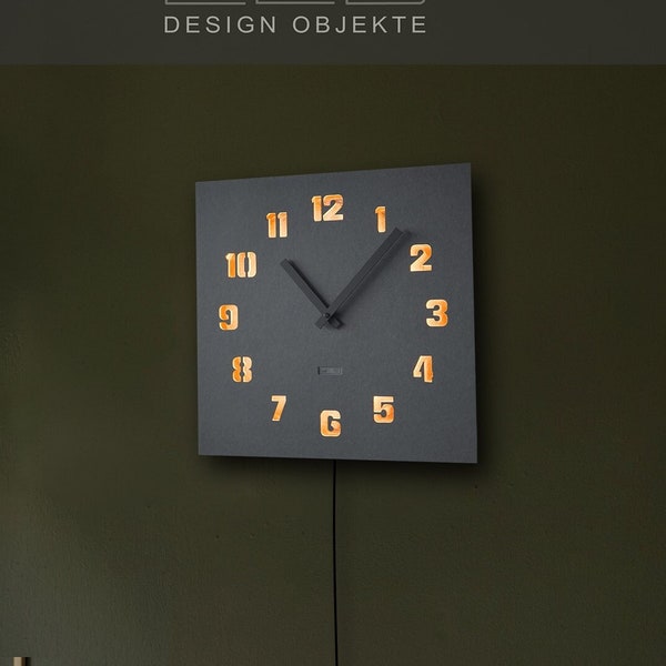 Designer Wall Clock - Etsy